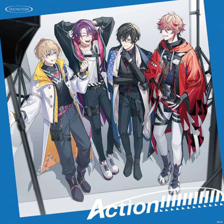 にじさんじ所属VOLTACTIONの1stミニ・アルバム『Action!!!!!!!!!!!!』が販売予約受付中 | plug+（ぷらぷら）